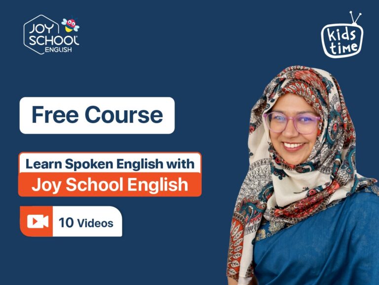 Free Course- Kids Spoken English - Kids Time